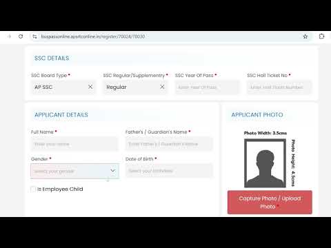 How to Apply APSRTC Bus Pass from Home || 2025 || Telugu