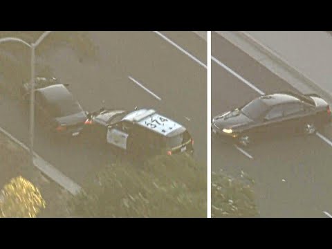 Police Use PIT Maneuver to Stop DUI Suspect