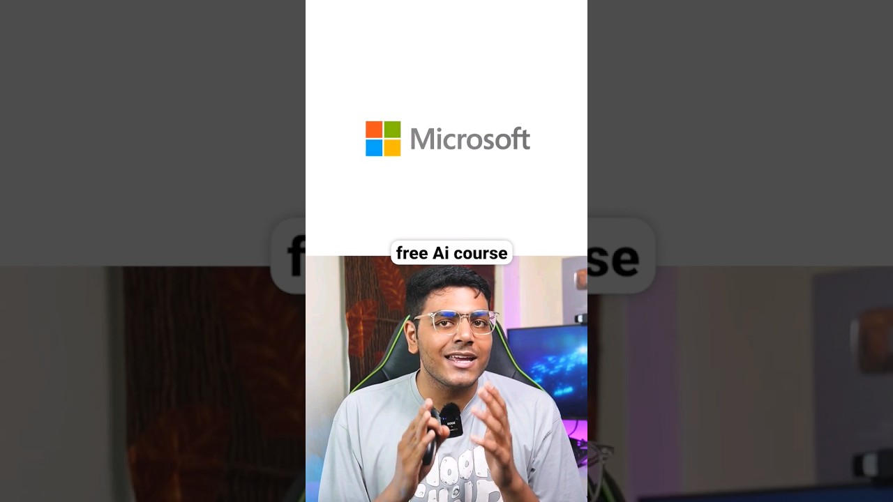 Microsoft Launches Free AI Course 🔥