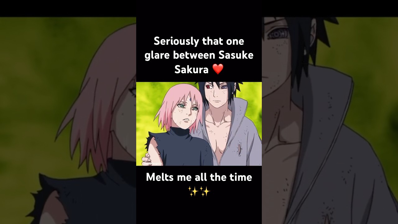 Sasuke sakura moment ✨
