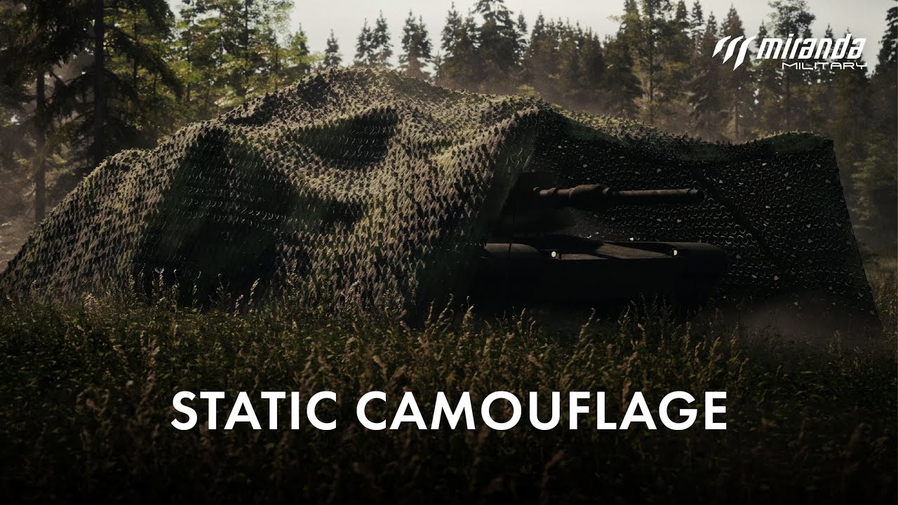 Static Camouflage – Multispectral Signature Management