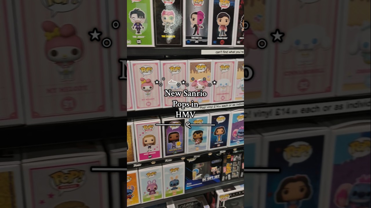 #sanrio #cinnamoroll #pompompurin #tuxedosam #mymelody #kuromi #hellokitty #popvinyl