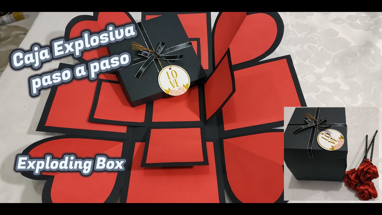 DIY Exploding Box / Candy Love