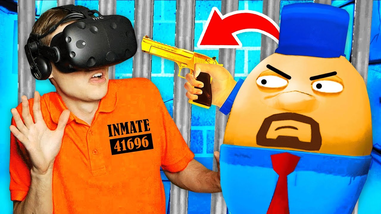 Sneaking Past SECURITY GUARDS To Escape VR PRISON (Prison Boss Virtual Reality Funny Gameplay)