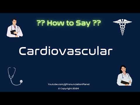 How to Pronounce Cardiovascular CORRECTLY in English? | How to Say Cardiovascular?