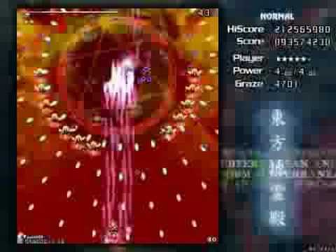 Touhou 11 Subterranean Animism Normal 1cc Stage 5