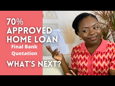 Partly Approved Home Loan | Approval in principle | Final Bank Quotation | Home Loans South Africa
