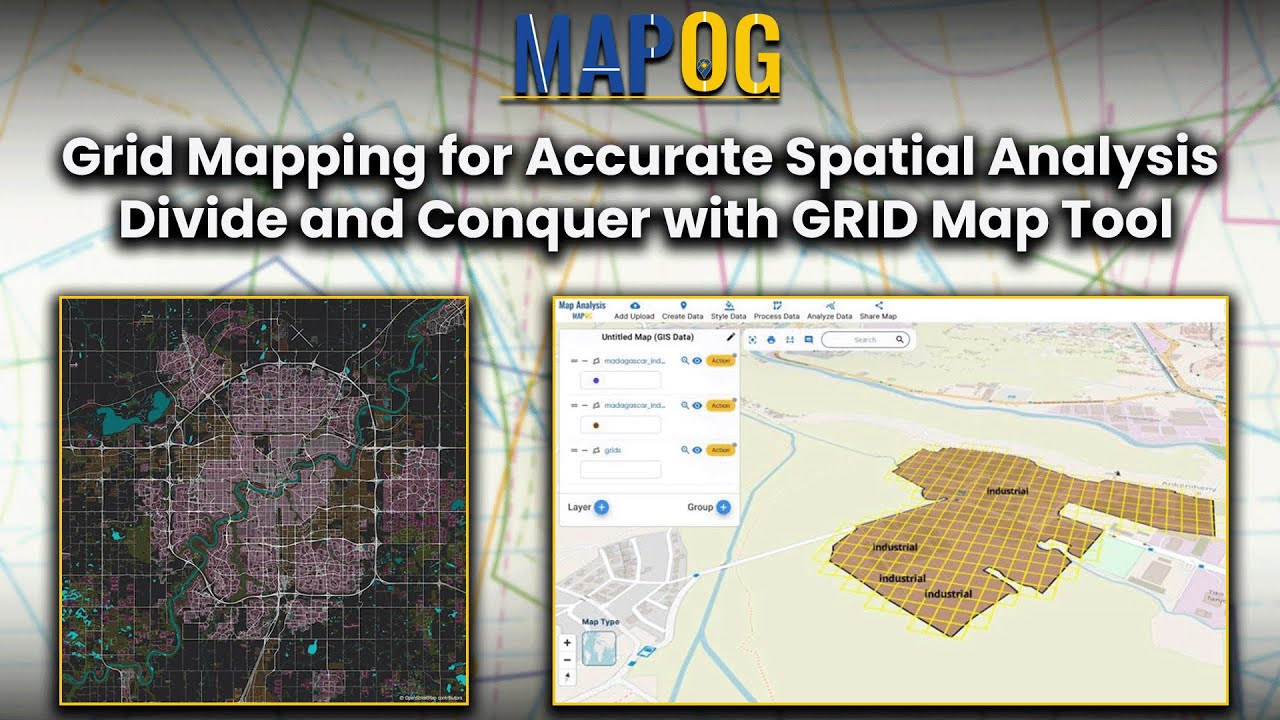 Grid Mapping for Accurate Spatial Analysis |Divide and Conquer with GRID Map Tool | Map Analysis