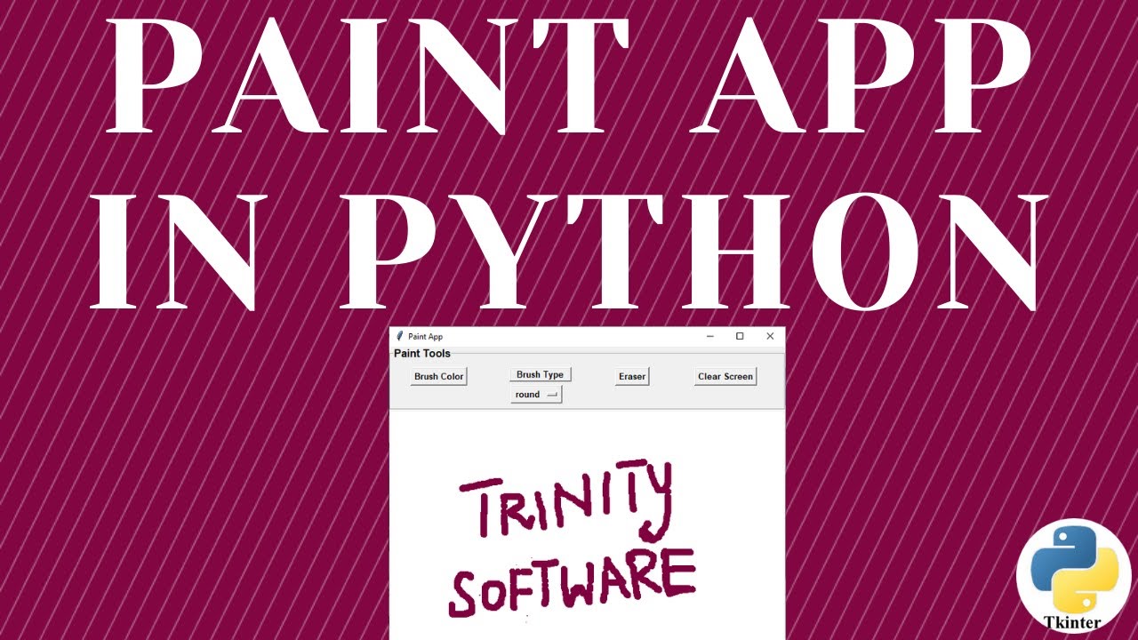 Simple and easy Paint App using Python