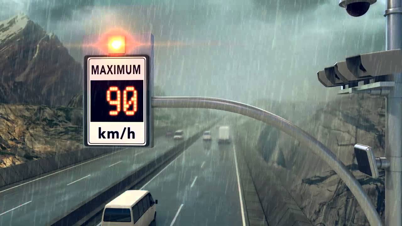 What Variable Speed Limit Signs Look Like