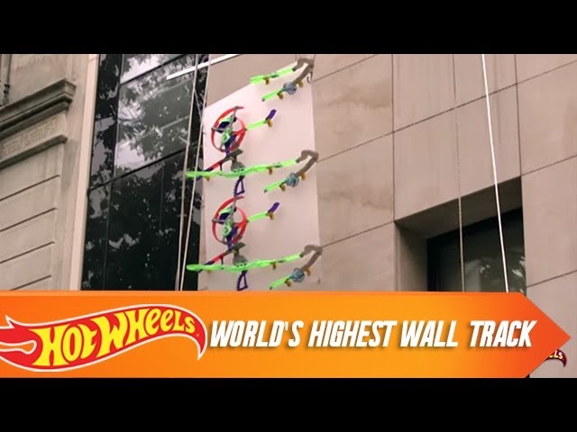 World's Highest Hot Wheels Track - The Awesomer