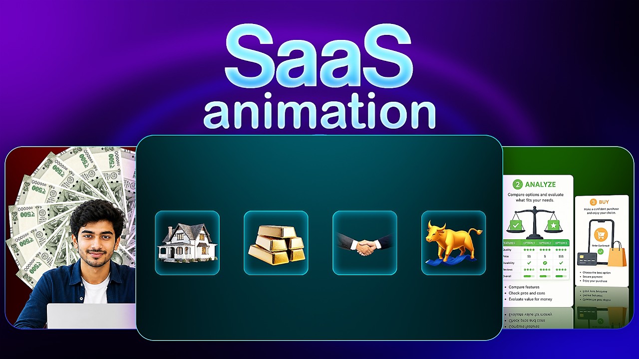 Motion Graphics Tutorial for SaaS Explainer Videos | After effects tutorial