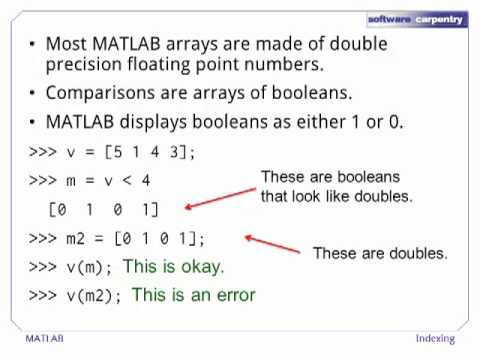 MATLAB - Episode 4 - Indexing