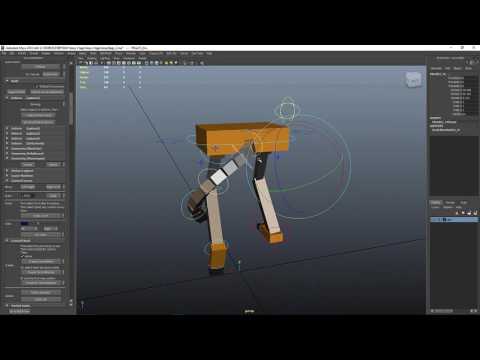Boxy 2 Legs Maya Rig – video demo – Truong CG Artist