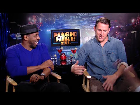 MAGIC MIKE XXL interviews - Tatum, Manganiello, Bomer, Glover, Rodriguez, Pinkett Smith, Nash
