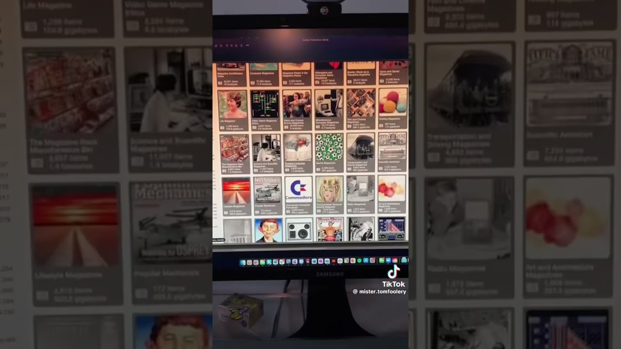 Did y’all know there are 100 years of digitized magazines on the internet archive site?🤯