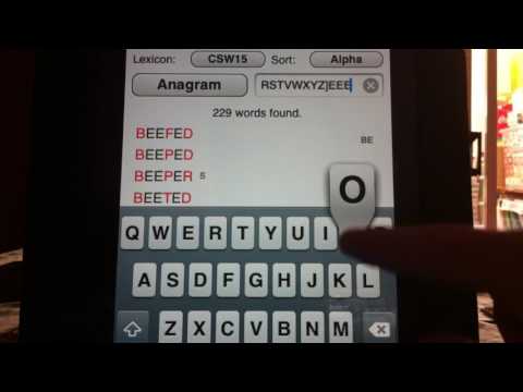 Chawky's Word Videos #06 7 Letter Words with 4 Vowels, 3 of them the same