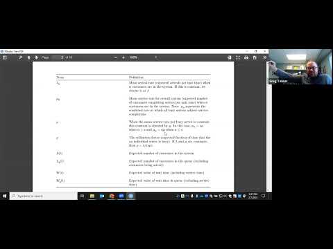 Queuing Theory Overview