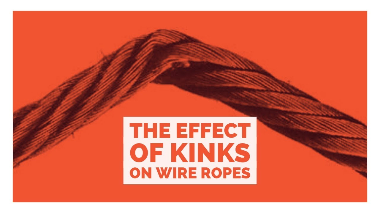 The Effects of Kinks on Wire Ropes