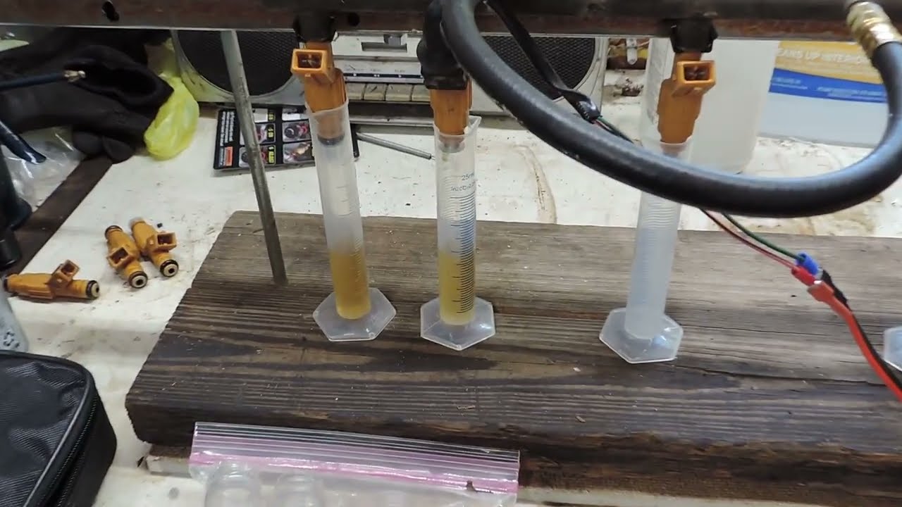 building your own fuel injector cleaner, tester