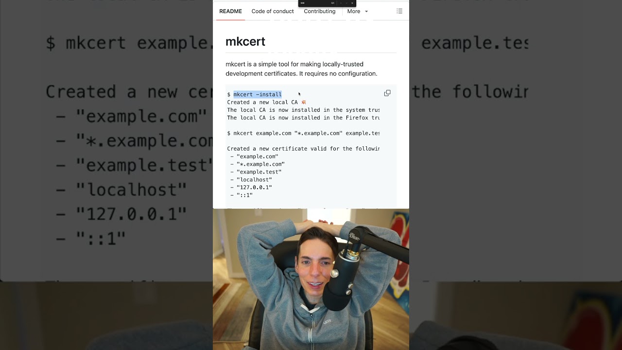 mkcert Localhost SSL Setup Completion