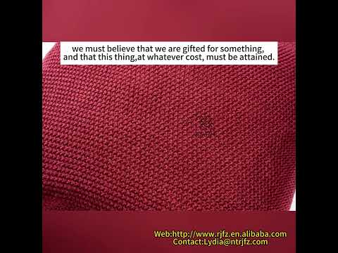 MLBZ cheap decorative luxury knitted wine red Cotton Knitted Cushion cover soft pillow for kids