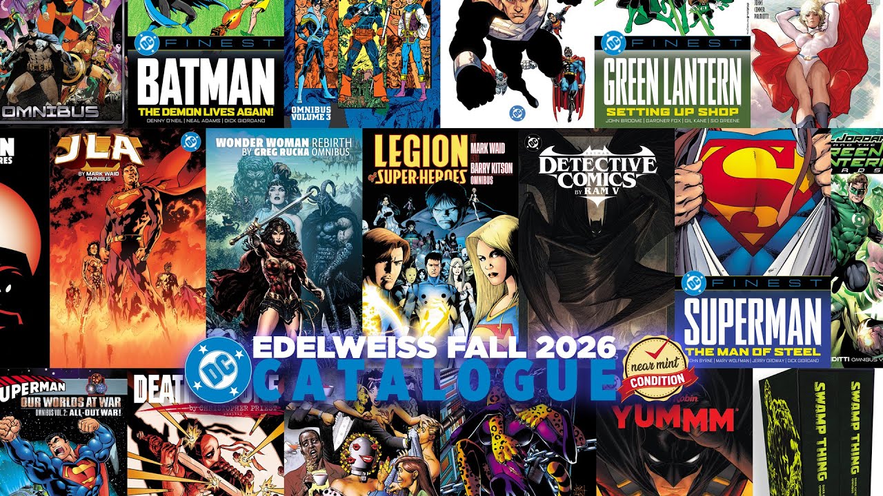 DC Comics Collected Editions from Aug. 2026 - Dec. 2026! Omnibus | Absolutes | DC Finest | TPBs