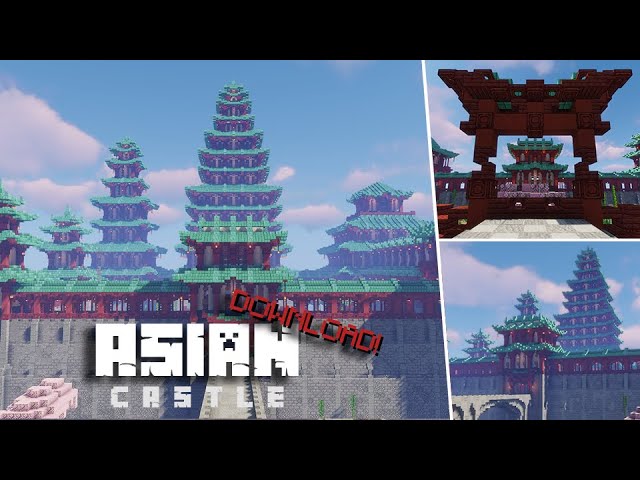Chi Ling Castle | A Grand Asian Castle Minecraft Map