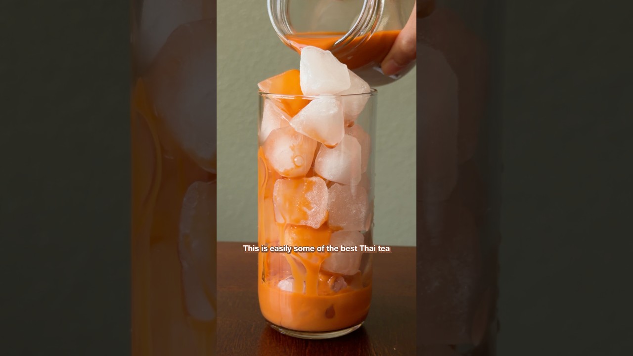 Thai Tea is SO EASY to make