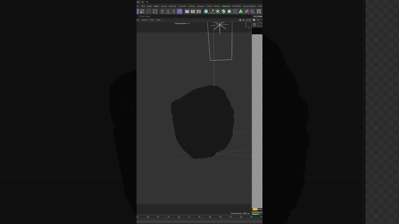 Octane Transparent Background #tutorial #octanerender #transparent