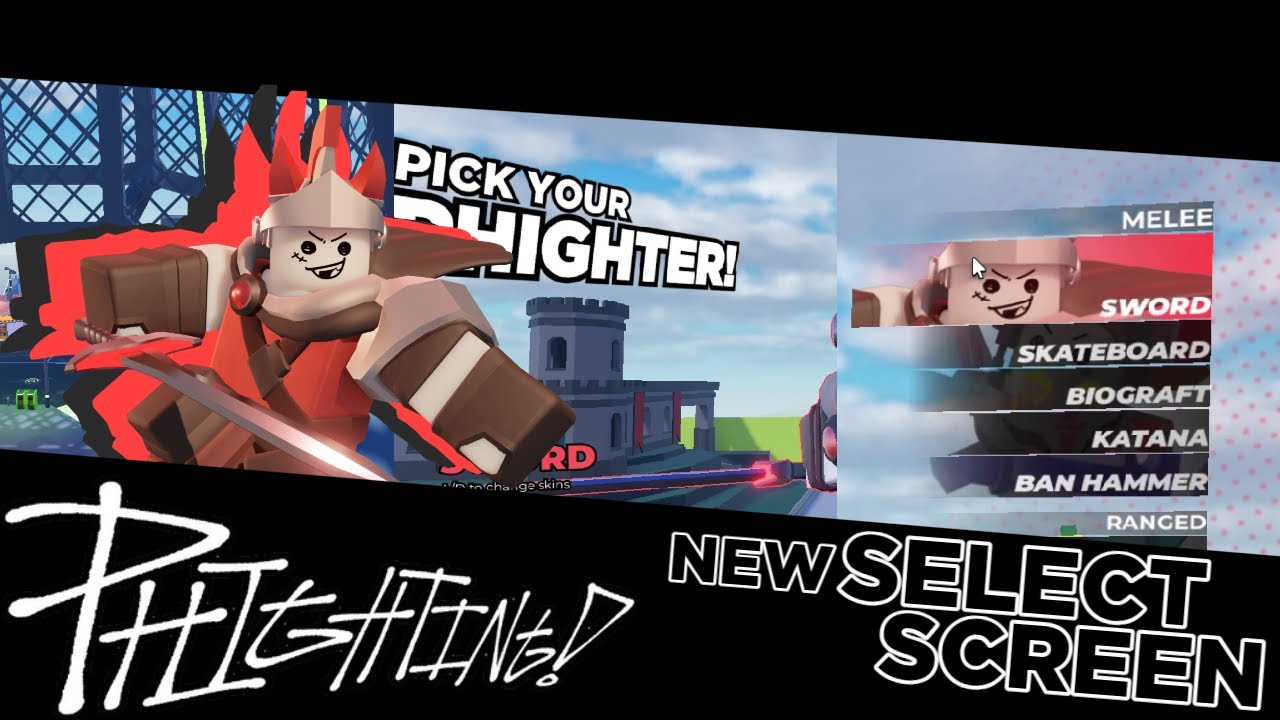 NEW PHIGHTER SELECT SCREEN | PHIGHTING!