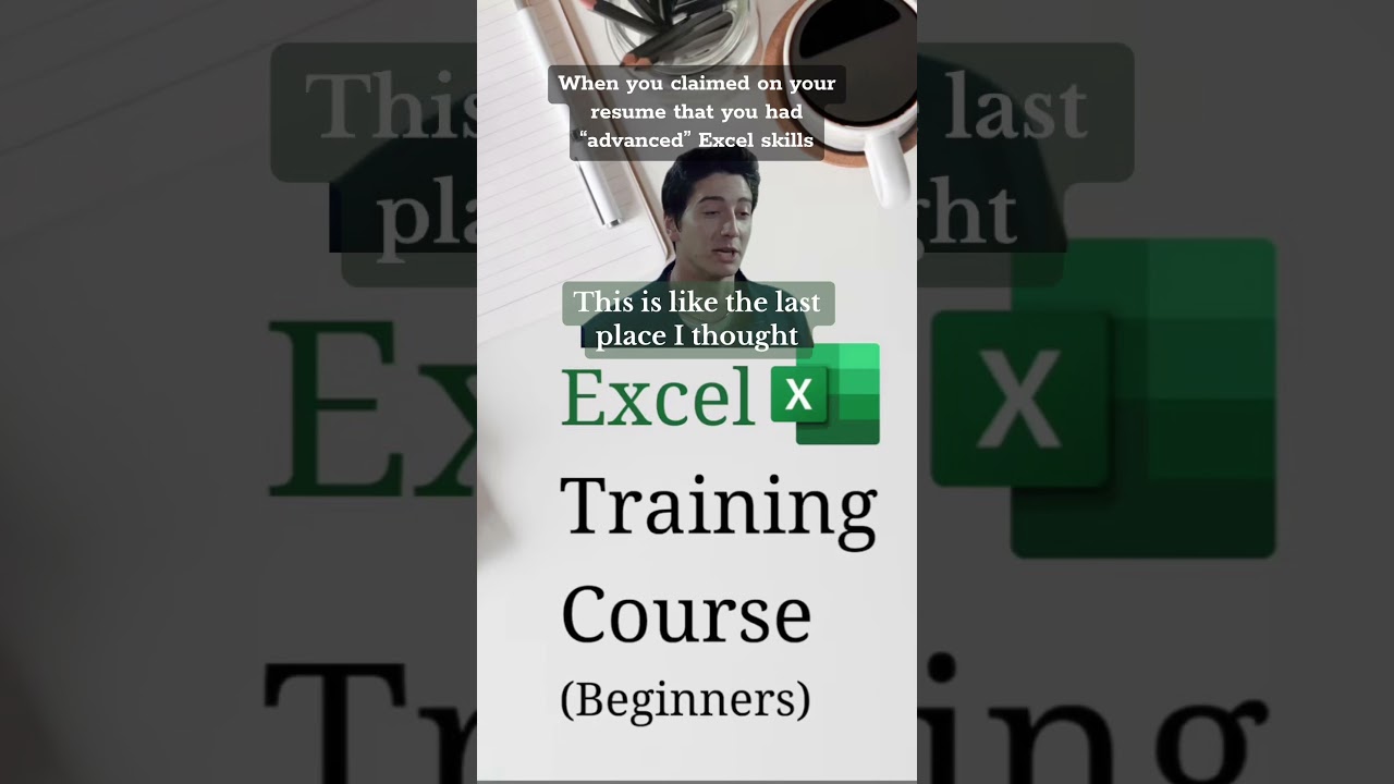 What happens when you claim to have advanced Excel skills? #funny #officehumor #excel