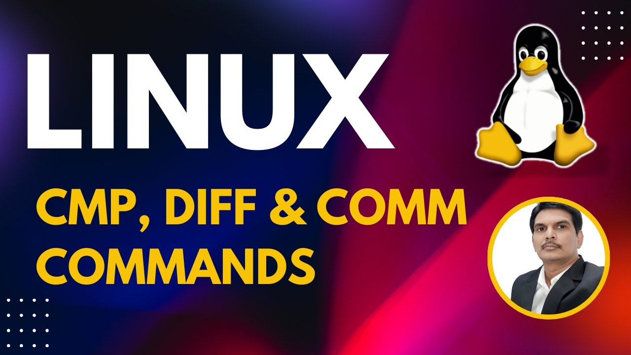 Part 7 - Unix/Linux for Testers | cmp, diff & comm Commands
