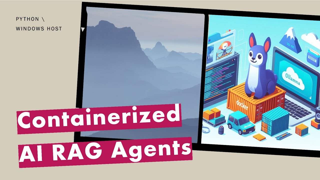 AI RAG Project using VS Code, Docker, Windows and Python
