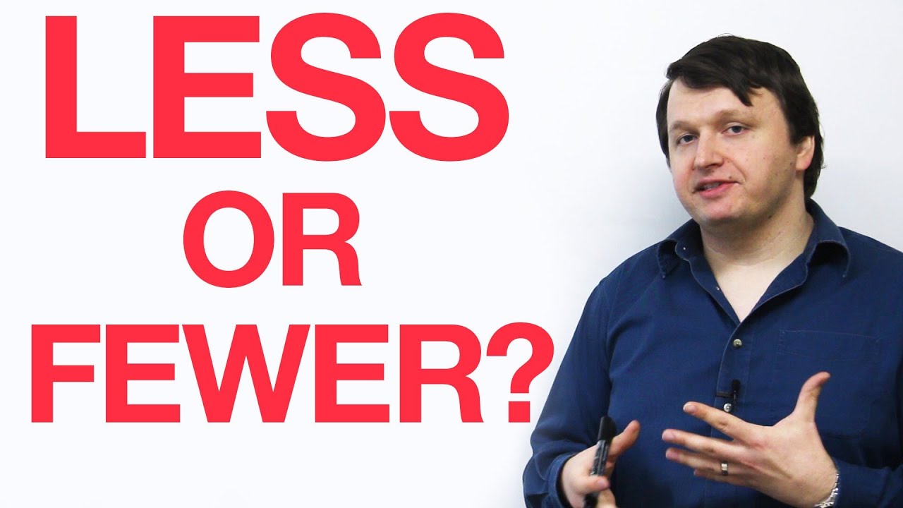 Less Or Fewer Less Or Fewer