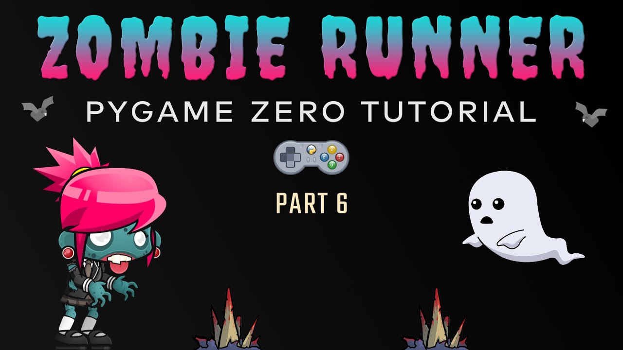 PyGame Zero - Zombie Endless Runner Tutorial (Part 6/6)