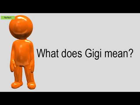What Does Gigi Mean?