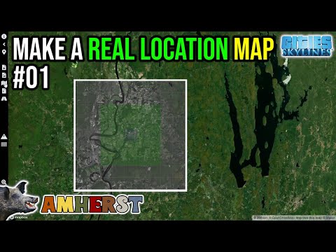 START A REALISTIC CITY Make a Real Location Map #01 | Detailing and Building Tips Cities Skylines 1
