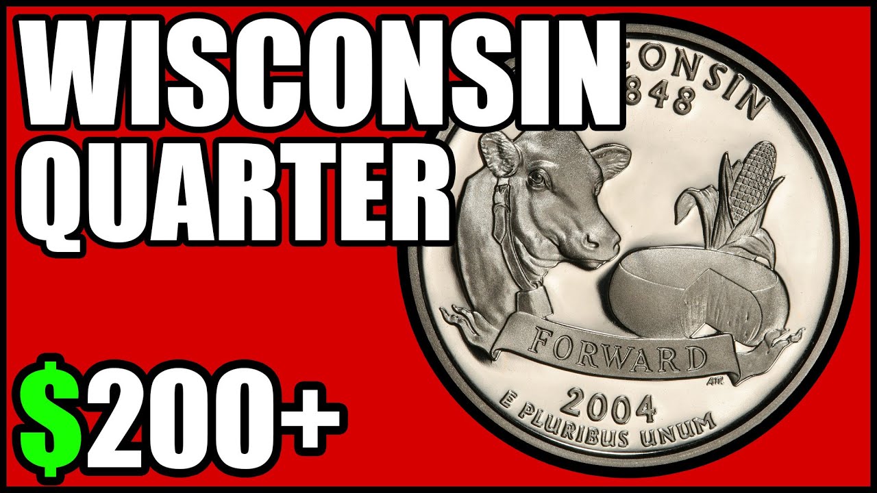 2004 Wisconsin Quarters Worth Money - How Much Is It Worth and Why, Errors, Varieties, and History