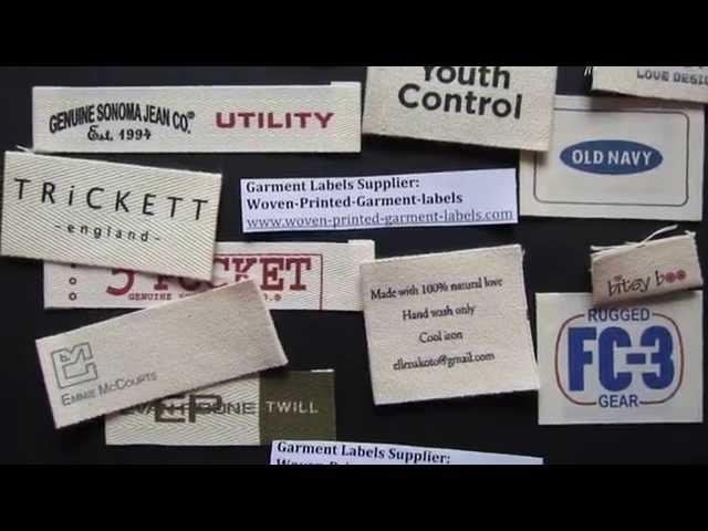 Garment Tags And Labels - Custom Garments Paper Tags Trader ...