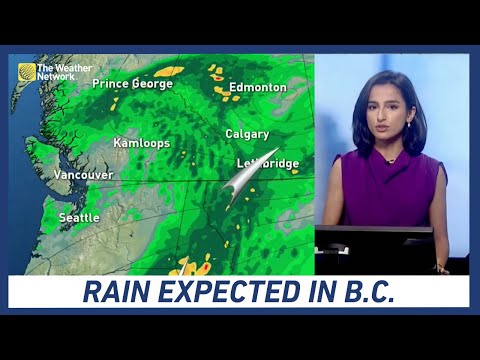 Rain Expected To Bring Relief From Smoke in British Columbia