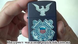Zippo 28681 USCG Seal And Eagle Navy Matte купити в інтернет-магазині ...