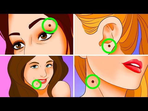 What Moles On a Women's Body Say About Their Personality