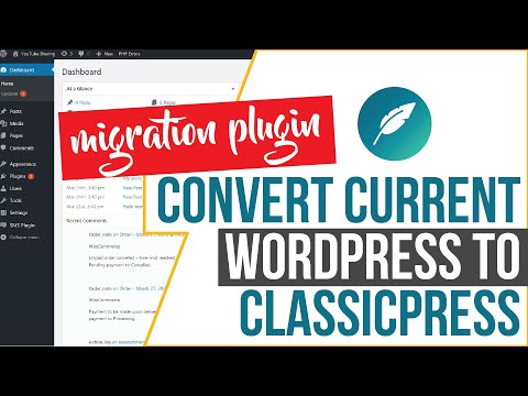 Learn Convert WordPress to ClassicPress Keep Classic Editor No Gutenberg Block Editor - Mind Luster