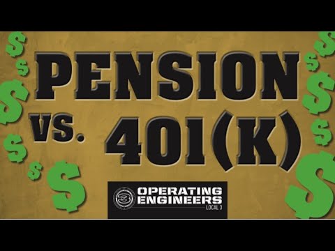 Pension vs. 401(K)