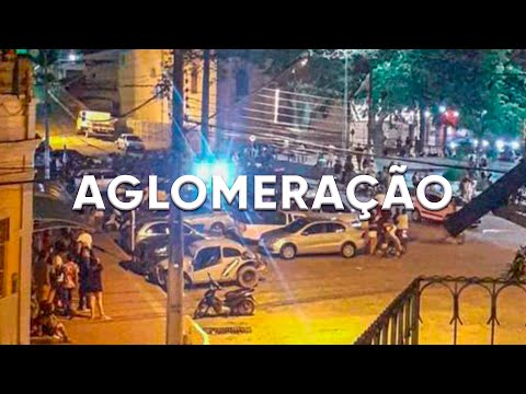 Aglomeração no centro de Brejo durante o final de semana gera revolta das redes sociais