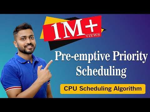 L-2.8: Pre-emptive Priority Scheduling Algorithm with Example | Operating System