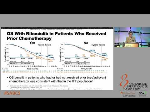 SABCS 2021: "Overall survival subgroup analysis by metastatic site from the phase3 MONALEESA-2..."