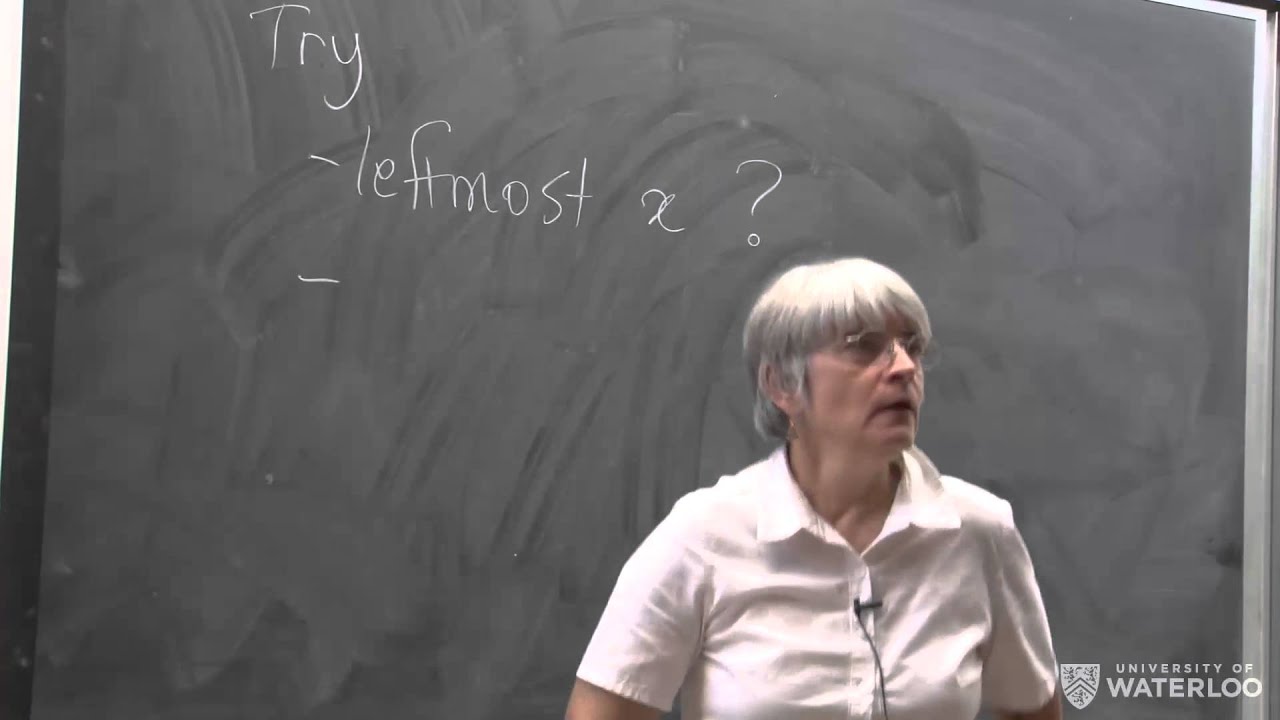 Math teaching exemplar: Anna Lubiw