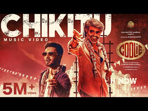 Chikitu - Official Music Video | COOLIE | Superstar Rajinikanth | Sun Pictures | Lokesh | Anirudh
